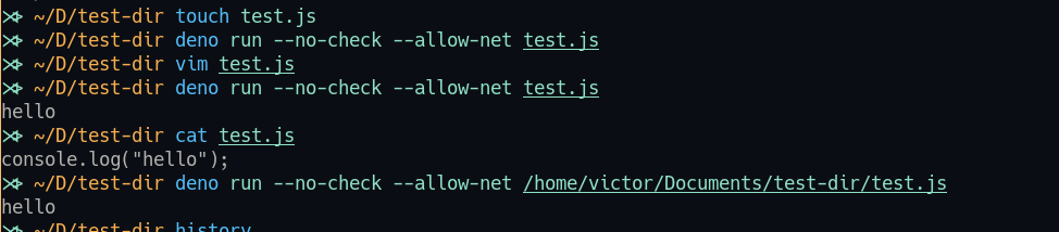 Failed to run deno if module is under `/tmp` · Issue #16186 · denoland/deno · GitHub
