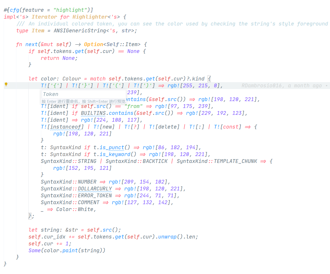 Macro Rename Failed · Issue 6184 · Rust Langrust Analyzer · Github 