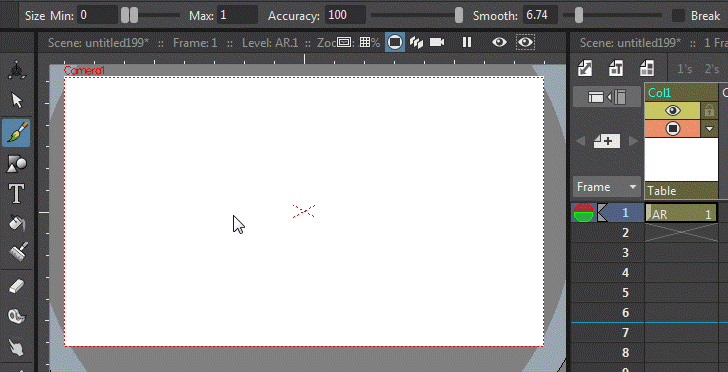 Lose Stroke Thickness When Drawing with Vector Brush on Viewer Being ...