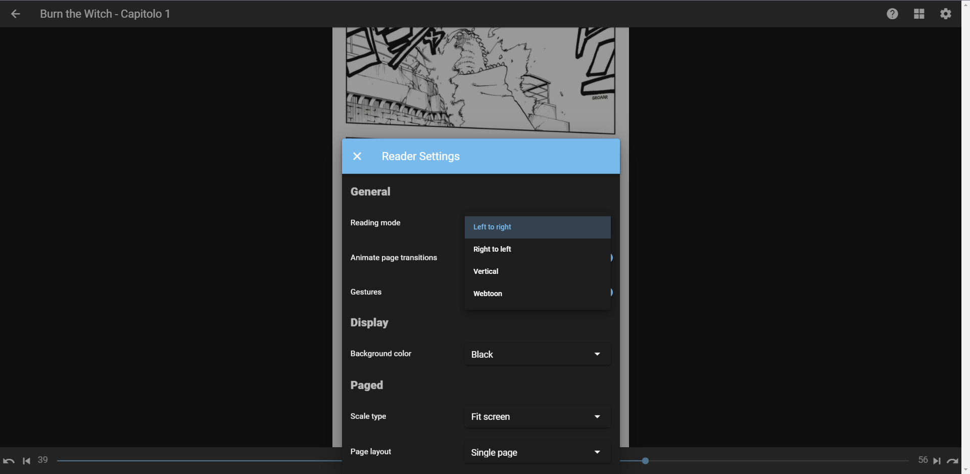 [Feature Request] Paged Reading Mode · Issue #106 · getmango/Mango · GitHub