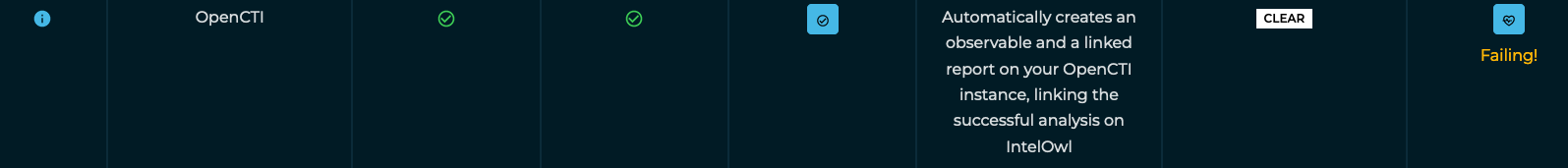 IntelOwl v5.0.1 not connecting to OpenCTI · Issue #1730 · intelowlproject/IntelOwl · GitHub