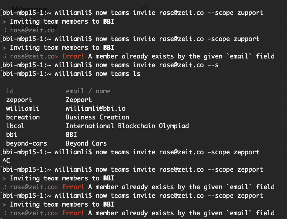 `now teams invite` --scope not working · Issue #2139 · vercel/vercel ... `now teams invite` --scope not working · Issue #2139 · vercel/vercel ...