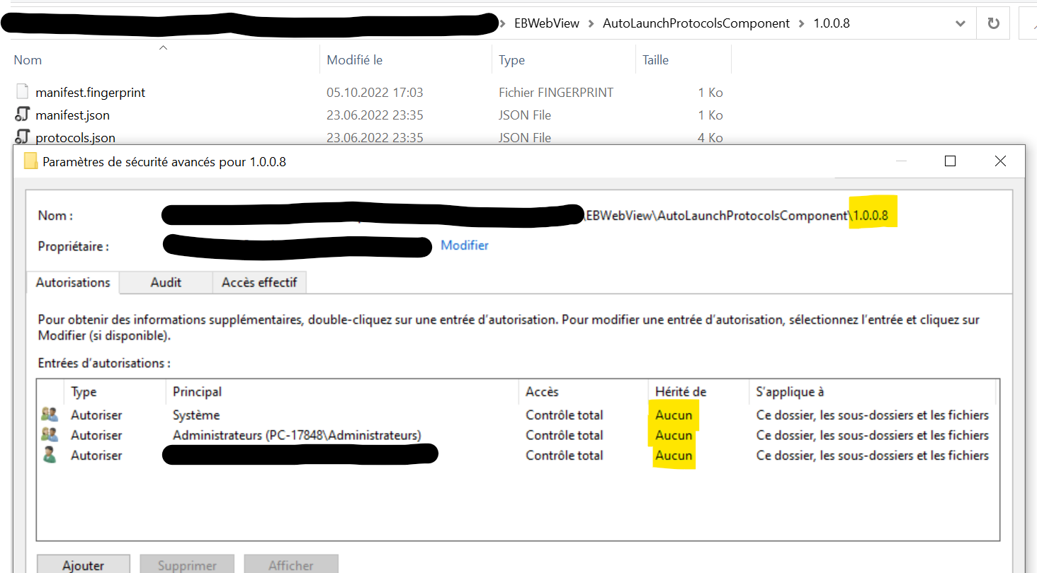 Some files and folders of the cache directories have different permissions · Issue #2838 ...
