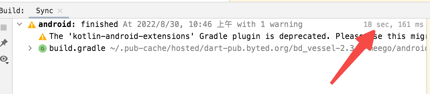 Android Gradle Sync is time-consuming · Issue #110559 · flutter/flutter · GitHub