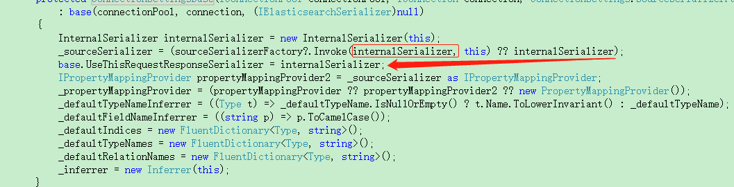 change default Serializer · Issue #4531 · elastic/elasticsearch-net · GitHub