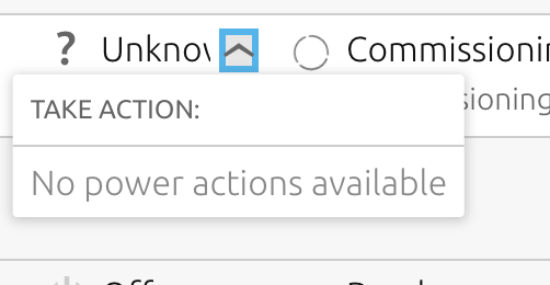 Power in-table actions dropdown is styled wrong · Issue #810 · canonical/maas-ui · GitHub