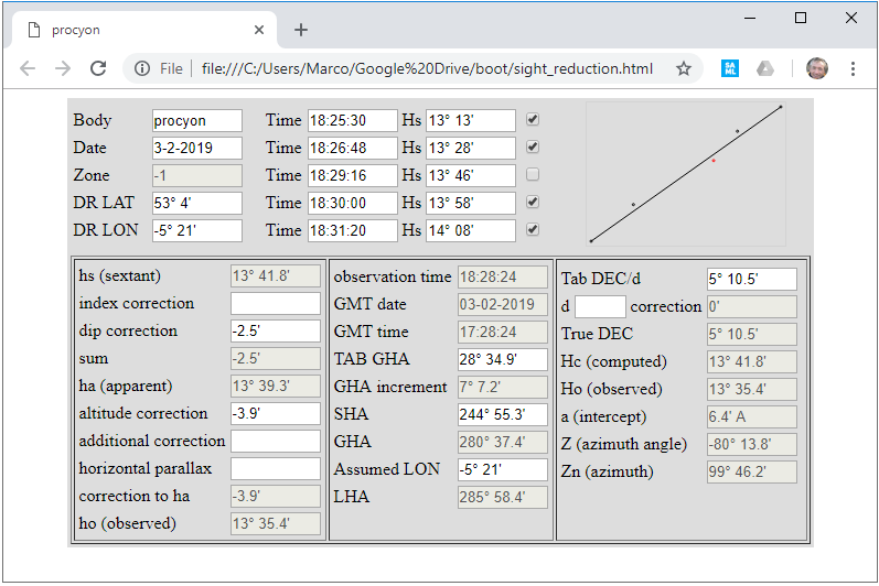 GitHub - marcobergman/sight-reduction: Javascript based tool that ...