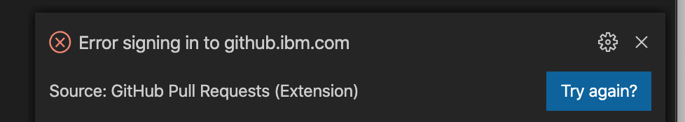 Error signing into GHE · Issue #1607 · microsoft/vscode-pull-request ...
