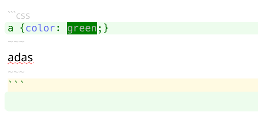 Highlighting in the editor cannot handle complex cases and has missing ...