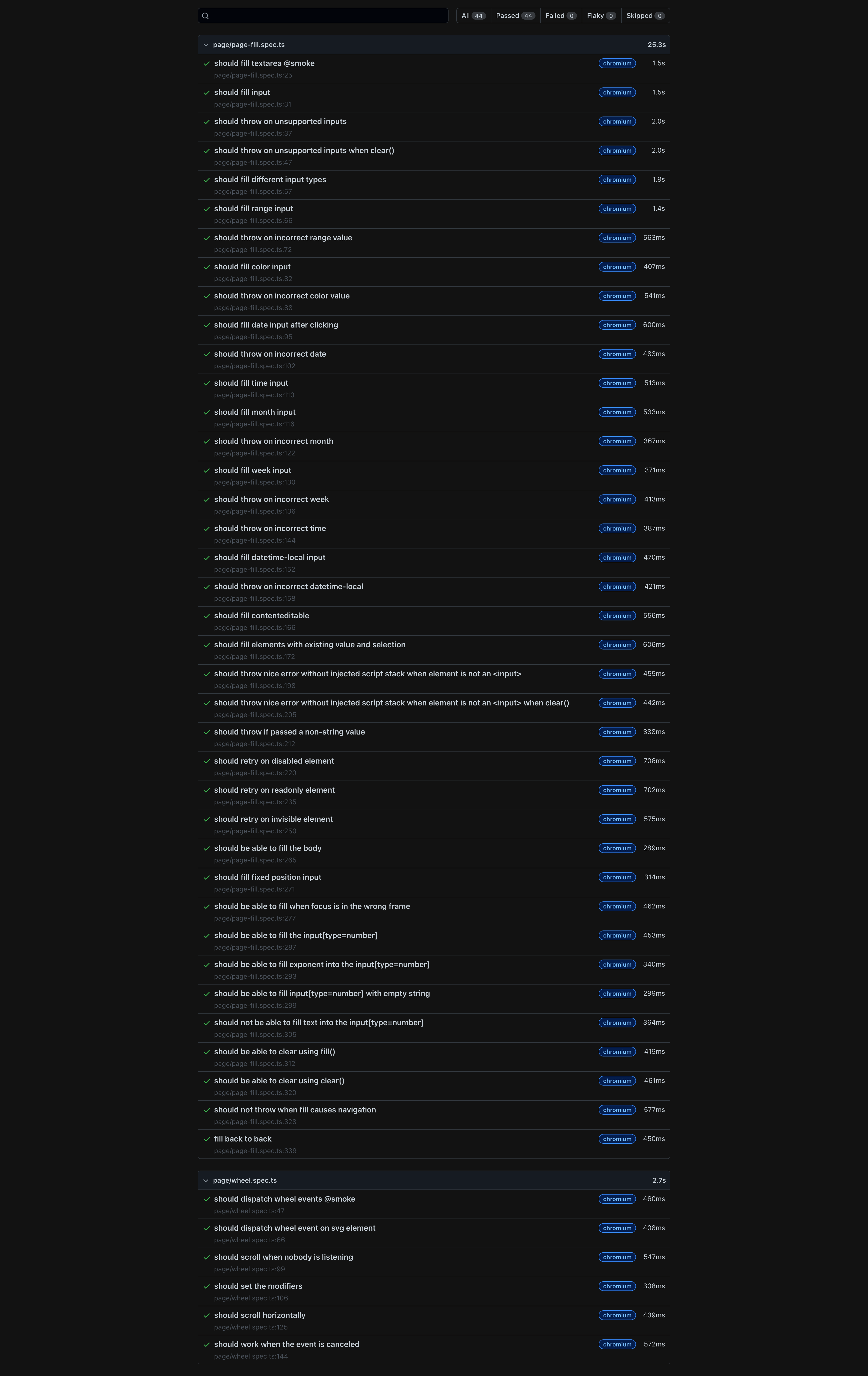 [Feature] Navigate back to `.spec` file from single test in HTML report ...