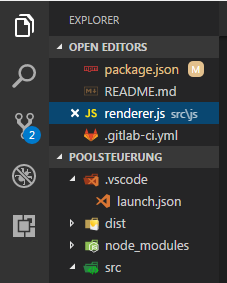 Change modified file badge in the explorer tab for consistency · Issue ...