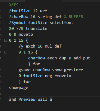 Add syntax highlight support for PostScript language · Issue #37025 ...