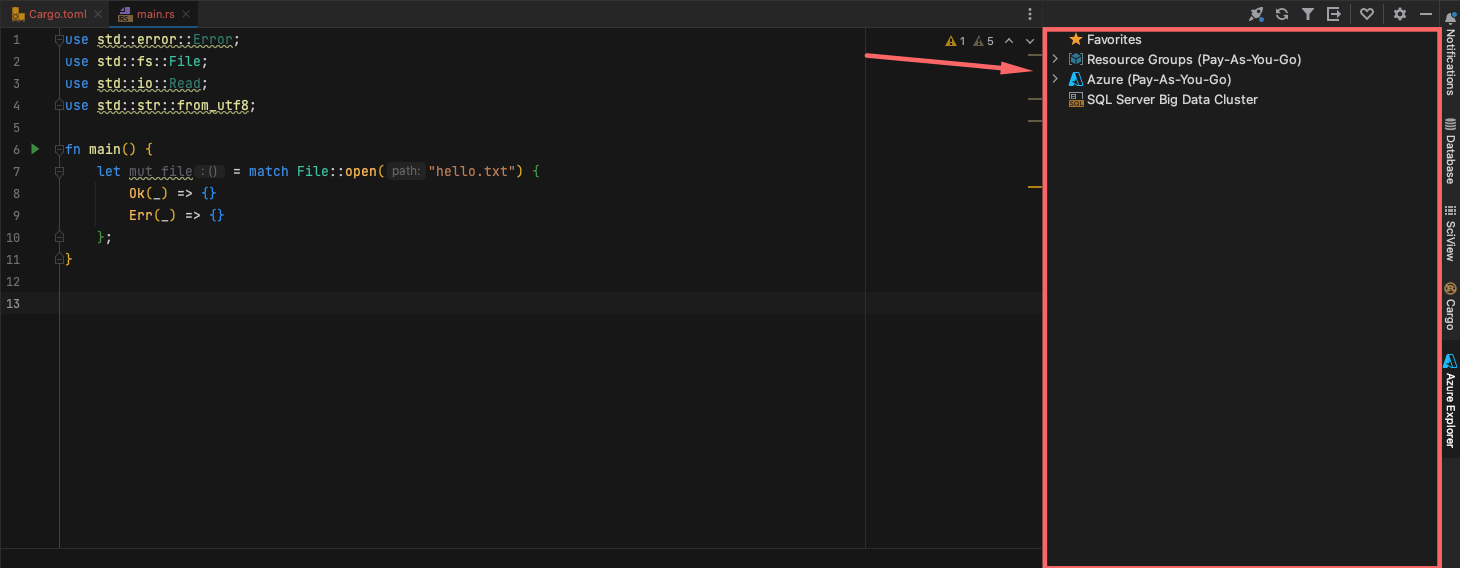 [bug] Intellij Azure Tool Window Does Not Remember The Expanded Or Minimized State · Issue