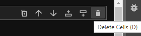 Wrong shortcut for "delete cell" hotkey in cell toolbar · Issue #13180 · jupyterlab/jupyterlab ...