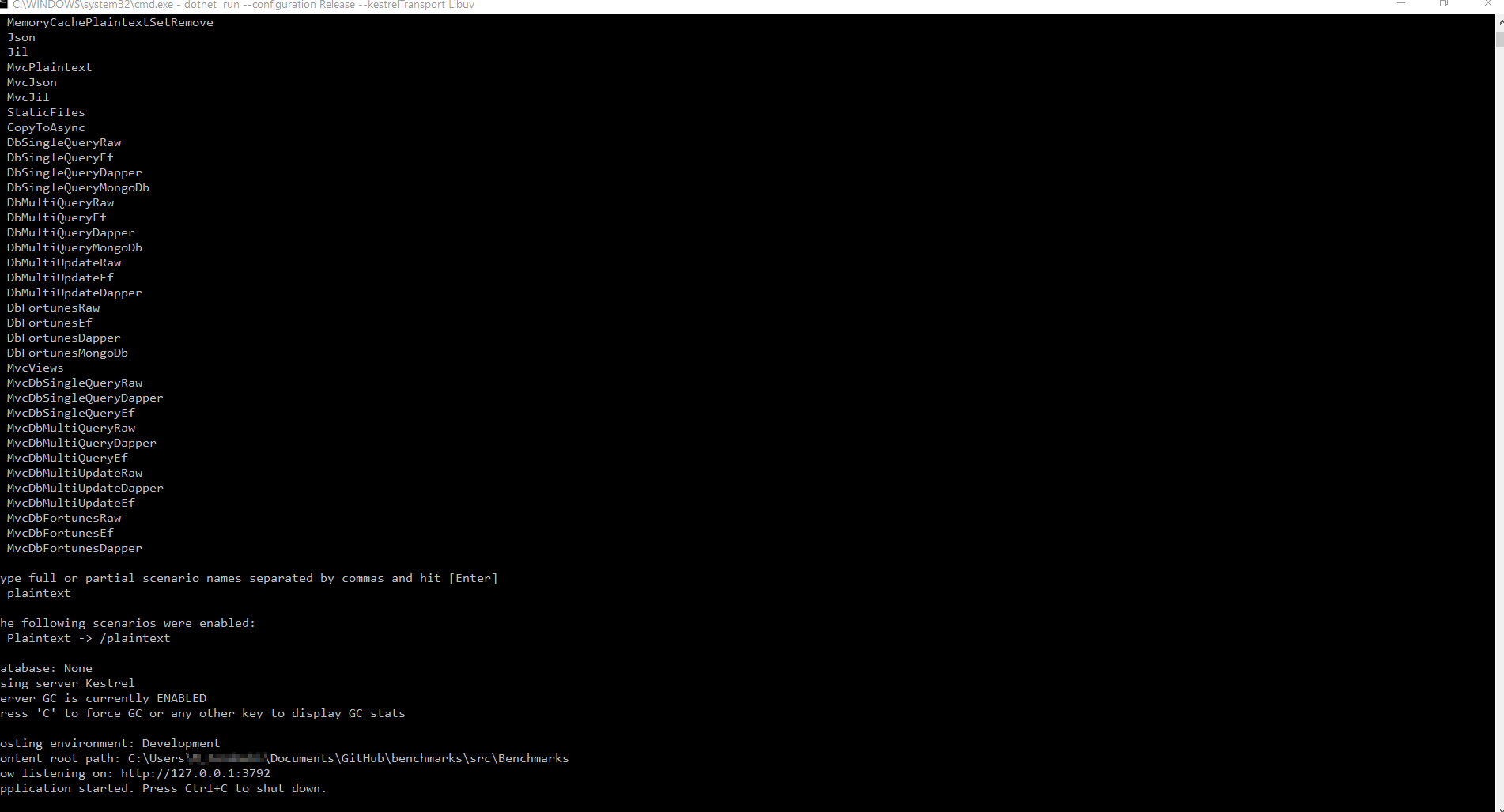 Where To See The Benchmarking Results · Issue 367 · Aspnet Benchmarks · Github