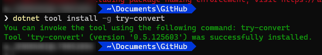 How to install a preview version of try-convert? · Issue #315 · dotnet/try-convert · GitHub