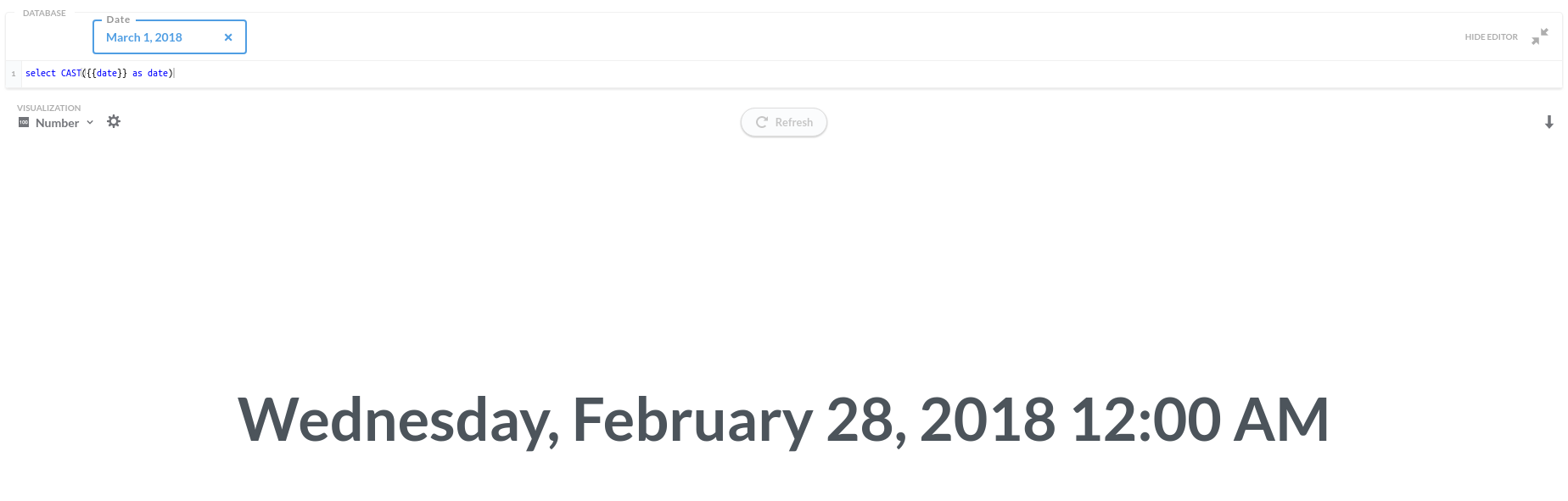 Date type variable Problem · Issue #6402 · metabase/metabase · GitHub