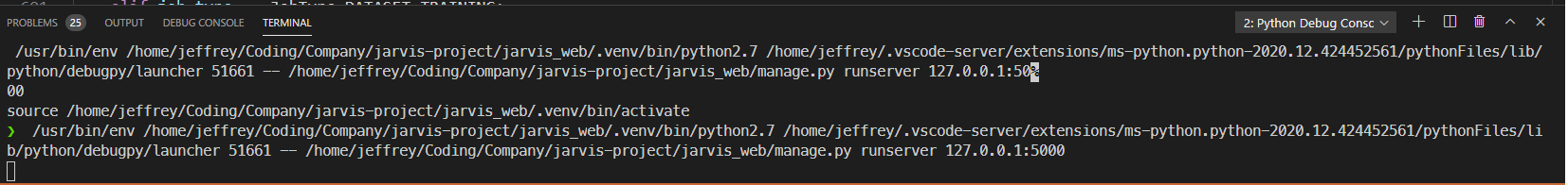 Django debug in wsl always pending · Issue #769 · microsoft/debugpy · GitHub