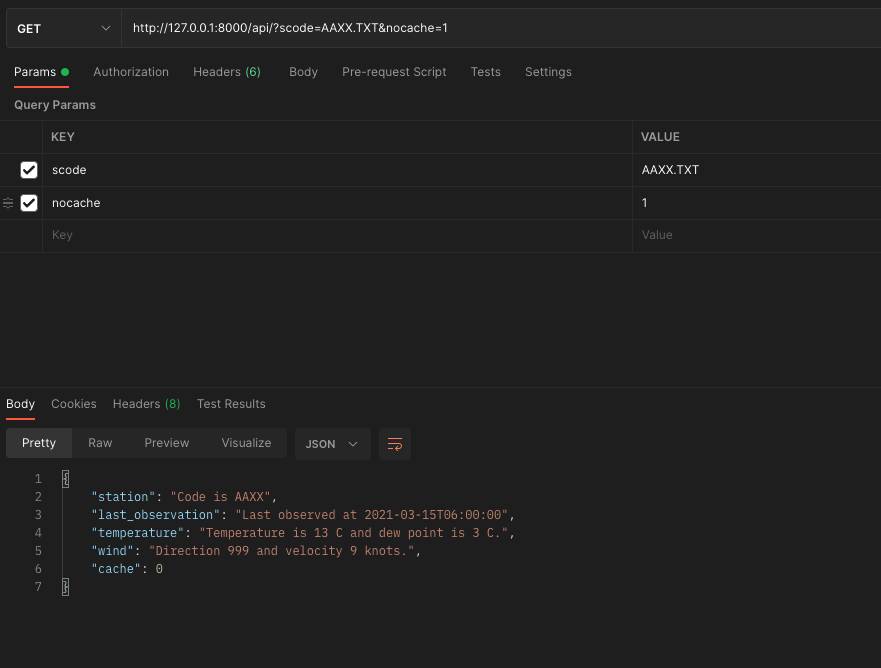 GitHub - dashk11/metarproject: Metar weather data API
