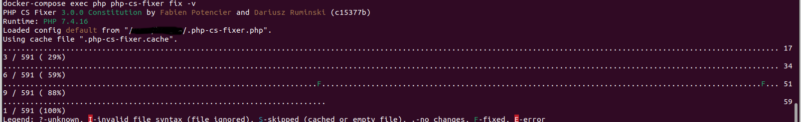 Wrong Display Of Progress In 300 · Issue 5683 · Php Cs Fixerphp Cs Fixer · Github
