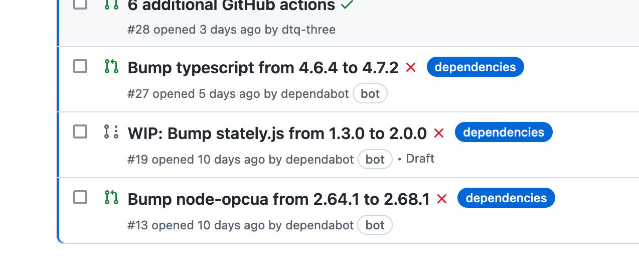 Consolidate issues from DATATRONiQ/node-red-contrib-iiot-opcua and create them on BiancoRoyal ...