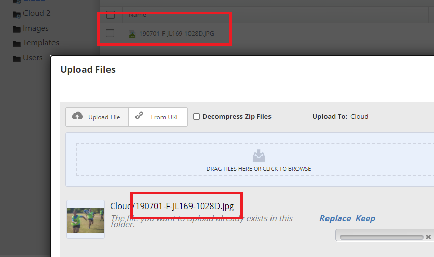 AzureFolderProvider - Issue re-uploading same name file but with different case. · Issue #4481 ...