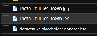 AzureFolderProvider - Issue re-uploading same name file but with different case. · Issue #4481 ...