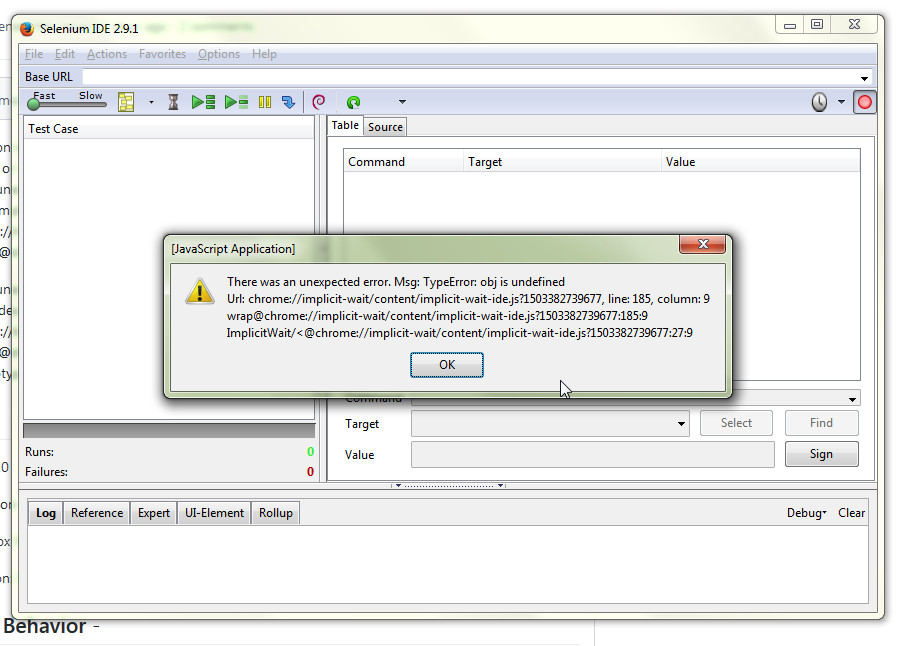 Selenium IDE 2.9.1 · Issue #4427 · SeleniumHQ/selenium · GitHub