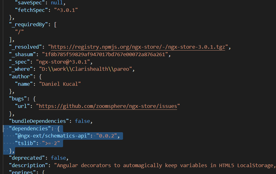Missing ts-debug in dependencies · Issue #99 · zoomsphere/ngx-store · GitHub