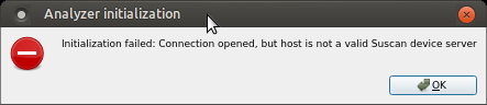 Connection opened, but host is not a valid Suscan device server · Issue #177 · BatchDrake ...