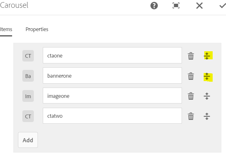 [Carousel] Console error on child reorder · Issue #533 · adobe/aem-core ...