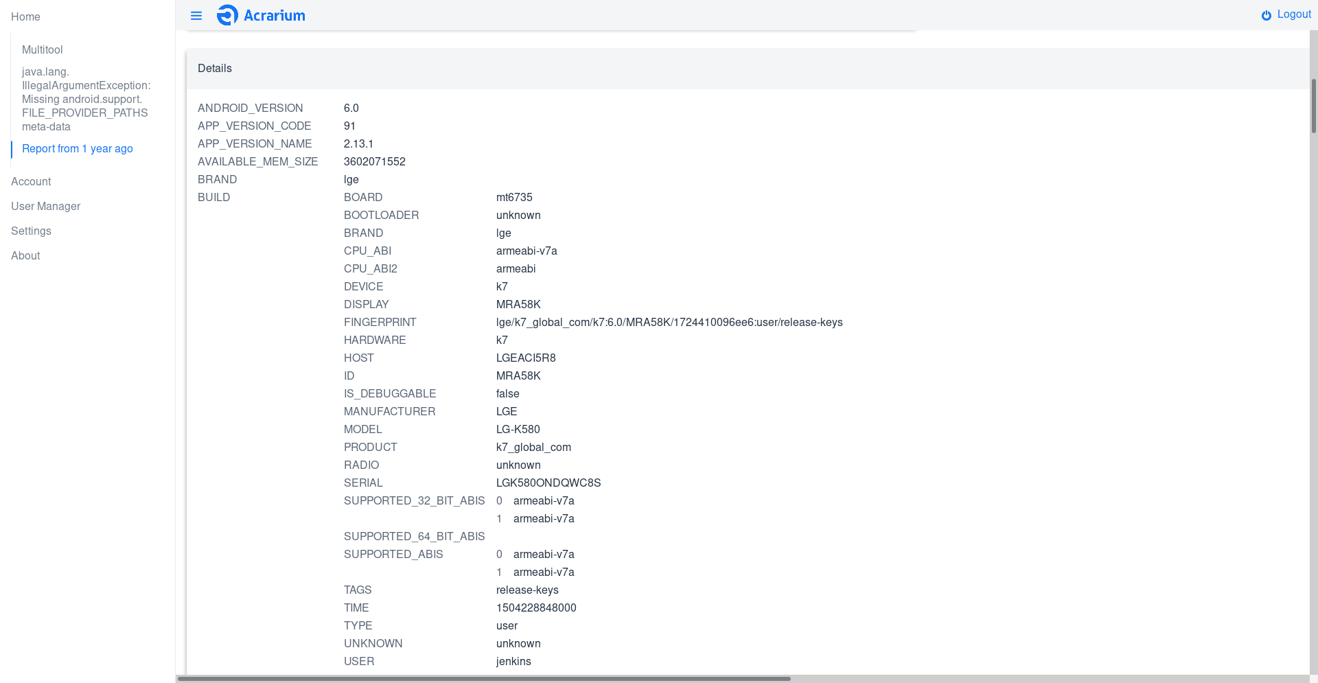 [android] Evaluate https://www.acra.ch/ for crash reporting · Issue #6197 · organicmaps ...