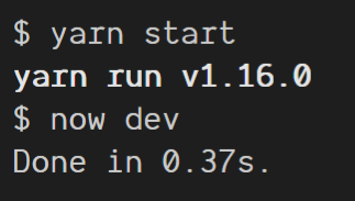 [now dev] Won't run from `npm start` · Issue #2511 · vercel/vercel · GitHub