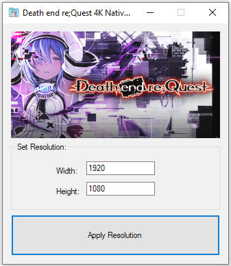 Releases · darkxex/Death-End-ReQuest-4K-Native-Resolution-Editor · GitHub