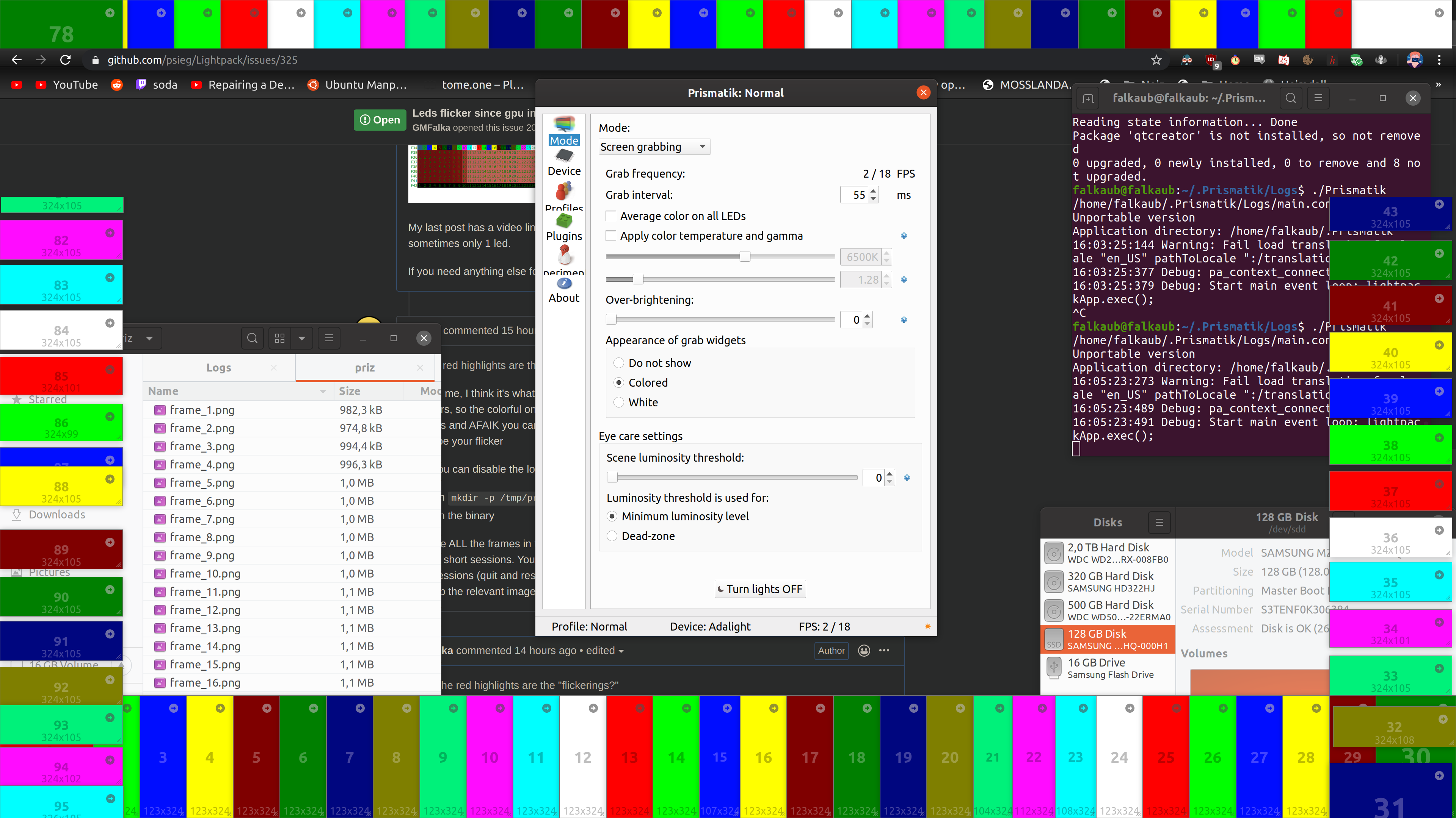 Leds flicker since gpu installed on ubuntu · Issue #325 · psieg/Lightpack · GitHub