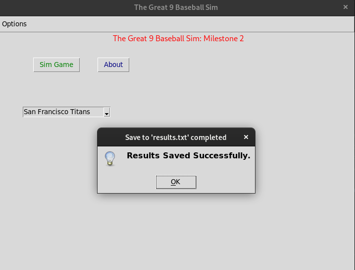 GitHub - MARKMENTAL/The-Great-9-Baseball-Sim: A Python GUI game ...