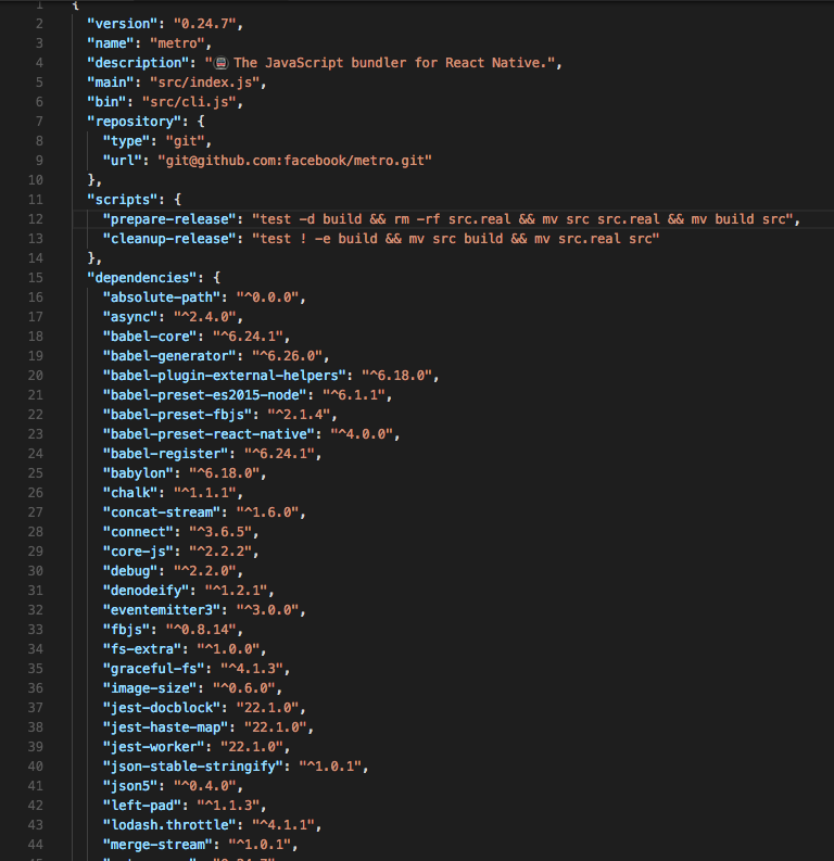Unable To Create A New App · Issue 18661 · Facebook React Native · Github