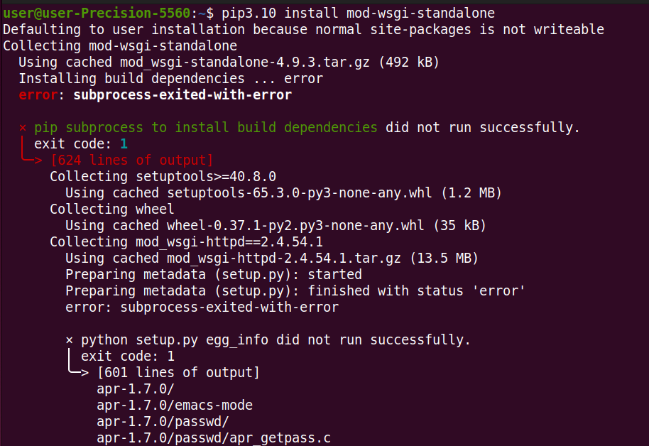 Installation Errors on Fresh Ubuntu 22.04.1 Install and Unable to ...