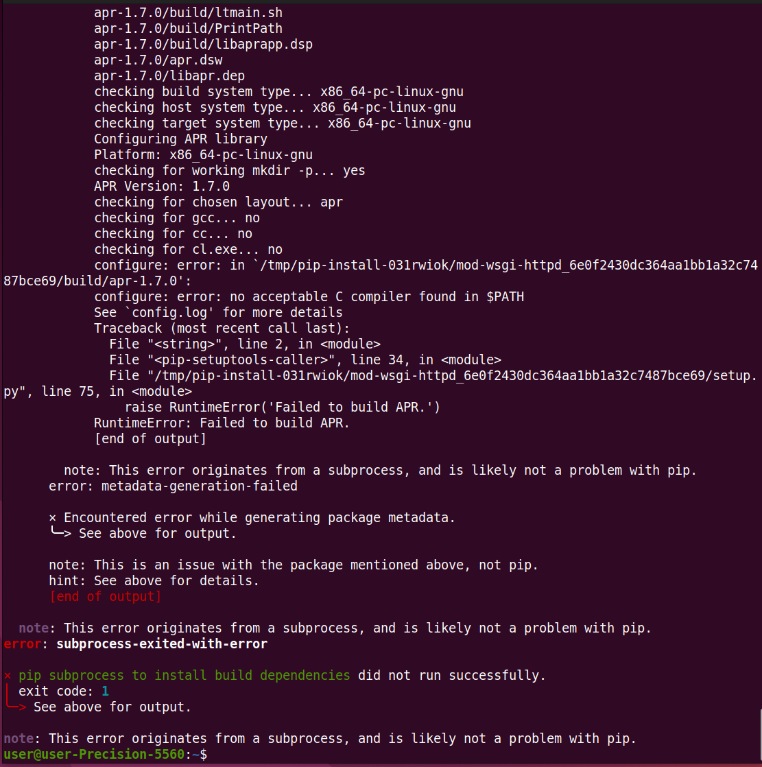 Installation Errors on Fresh Ubuntu 22.04.1 Install and Unable to ...