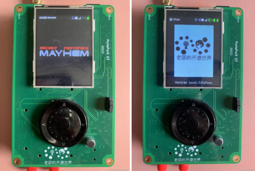 GitHub - jamesshao8/portapack-havoc-modified: Custom Firmware for ...