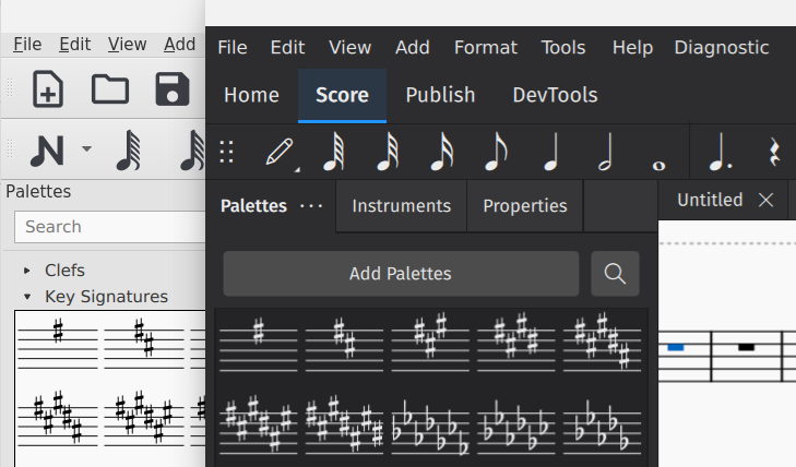 [MU4 Issue] interface and score do not scale properly with -D · Issue #10354 · musescore ...