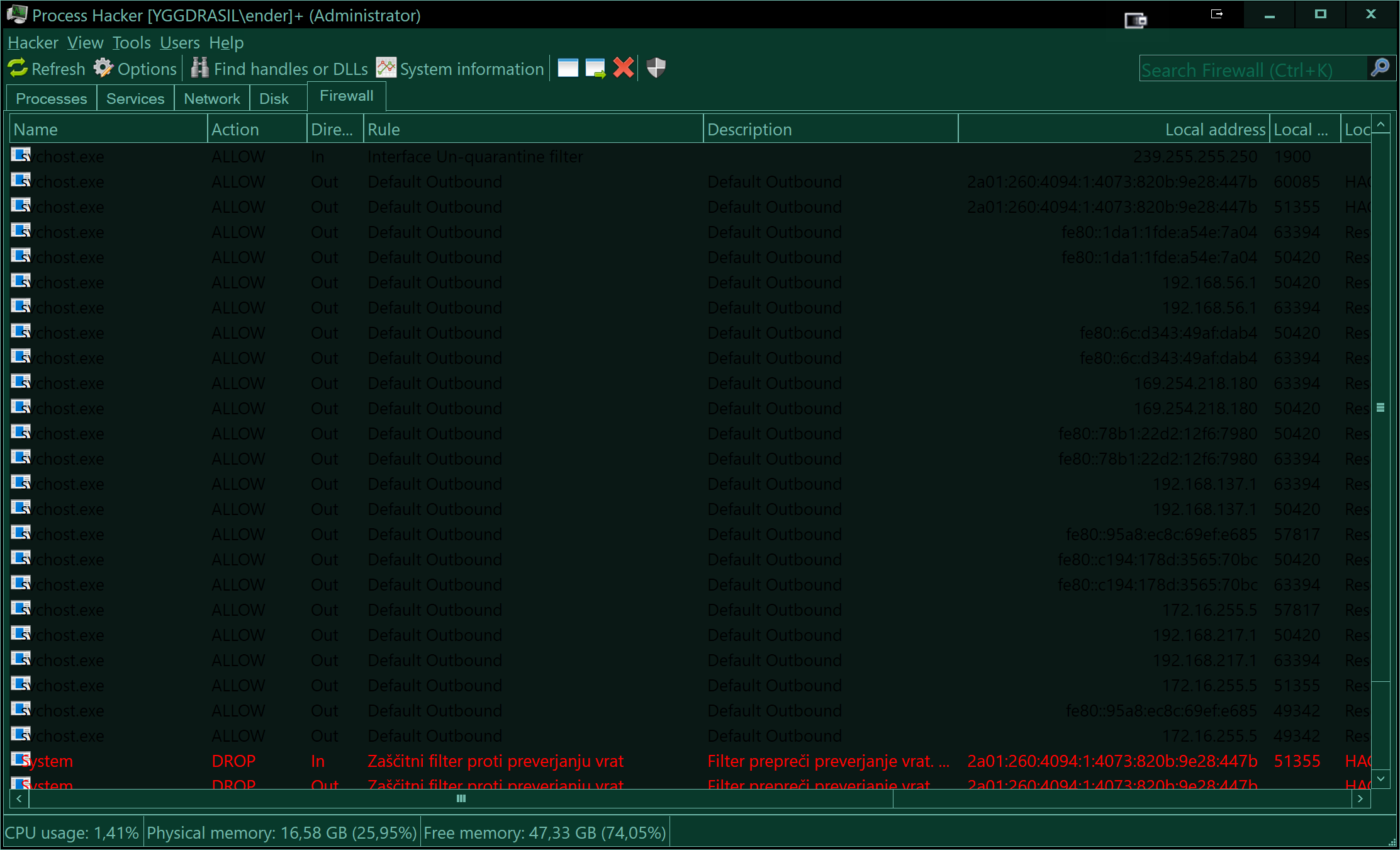 Feature: more configurable colours · Issue #757 · winsiderss/systeminformer · GitHub