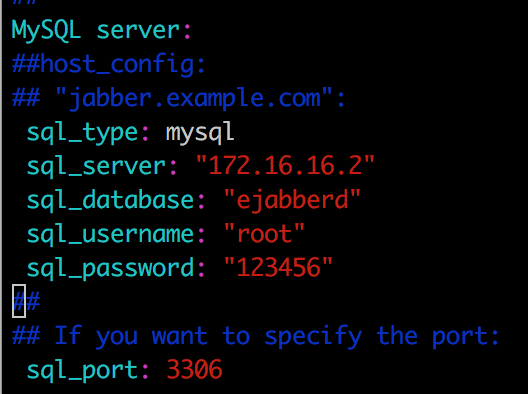 ejabberd use mysql instead of defaut mnesia db · Issue #2747 · processone/ejabberd · GitHub