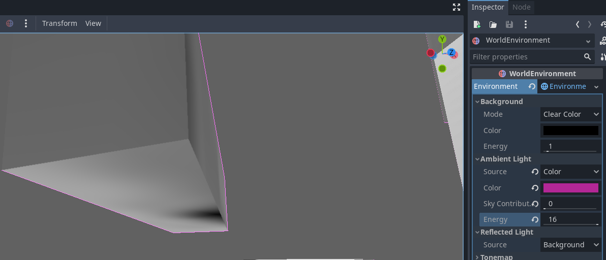 Vulkan: VoxelGI and SDFGI rendering exhibits a visible outline between ...
