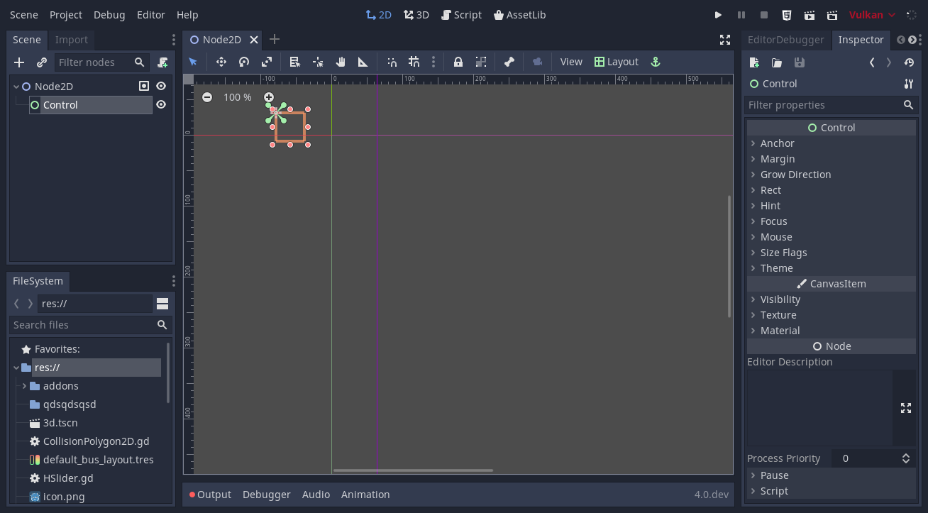Vulkan: Editor dimming looks broken as it only affects text · Issue #36108 · godotengine/godot ...