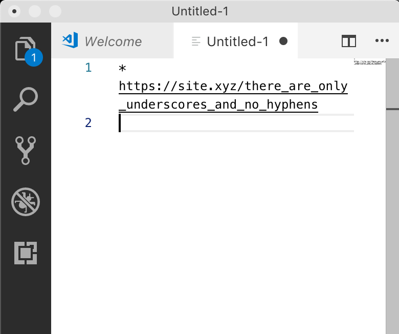 Incorrect handling of hyperlinks around word wrapping · Issue #67048 · microsoft/vscode · GitHub