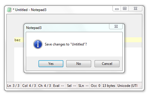 Gray areas after trying to close a window · Issue #2300 · rizonesoft/Notepad3 · GitHub