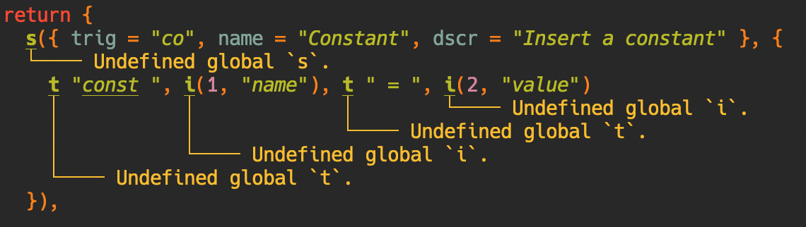 How to avoid LSP errors · Issue #640 · L3MON4D3/LuaSnip · GitHub