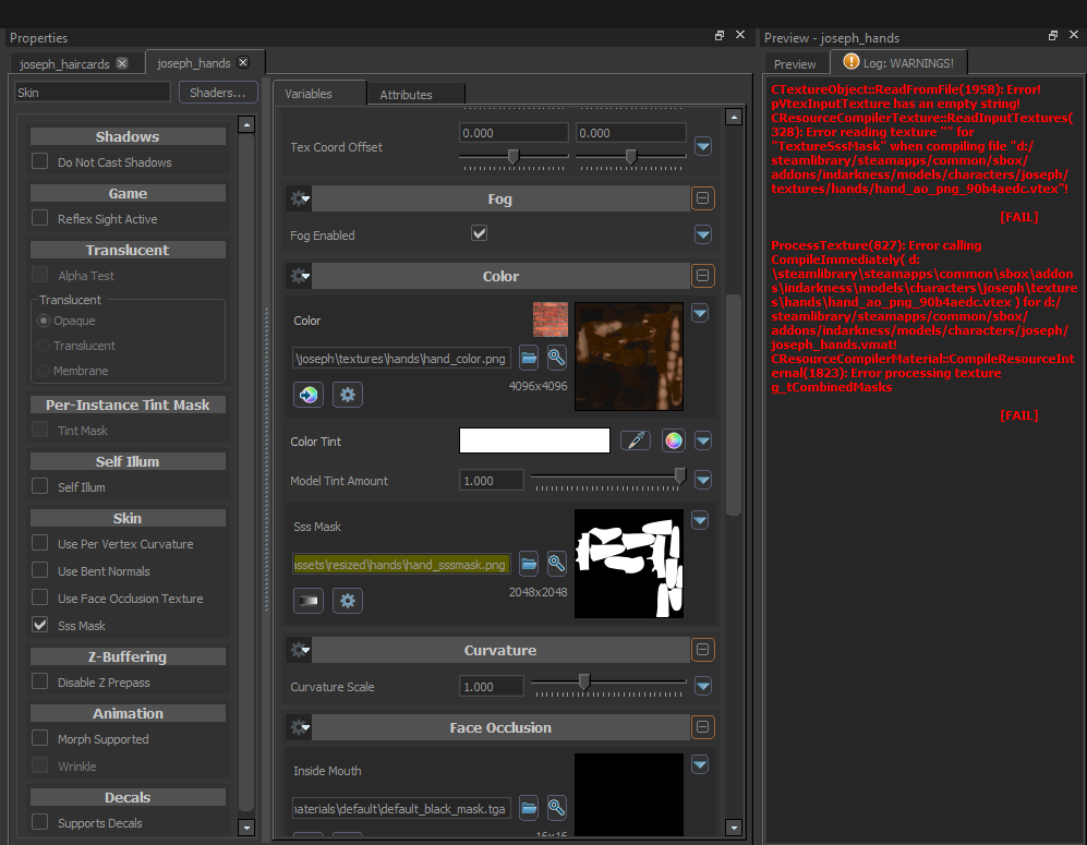 Skin Shader not working · Issue #1163 · Facepunch/sbox-issues · GitHub