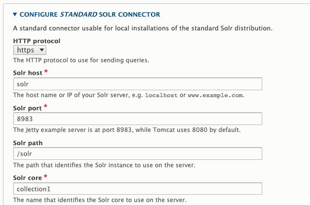 "web" container can't reach "solr" container · Issue #1314 · docksal/docksal · GitHub